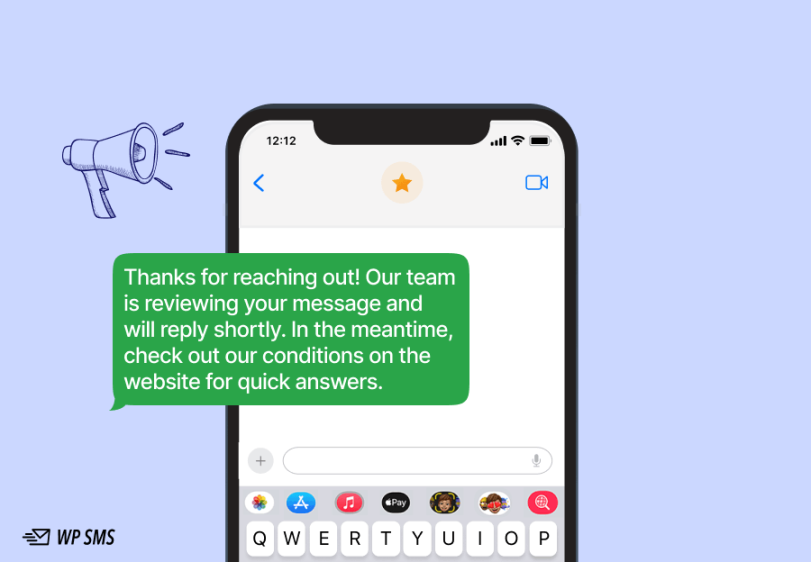15 Top Auto Reply Message Samples For Businesses | WP SMS - WordPress ...